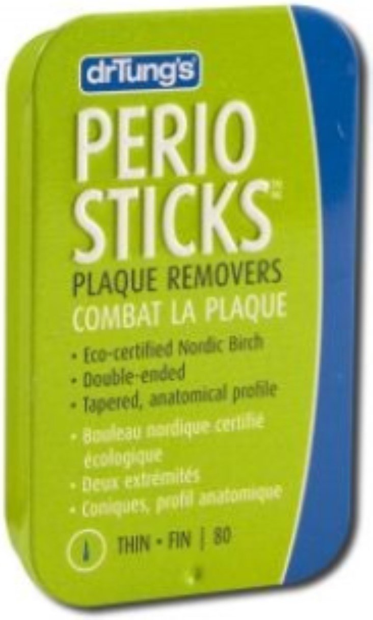 Amazon.com: Dr. Tung's Perio Sticks Plaque Removers, Thin 80 ea (Pack ...
