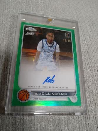 Amazon.co.jp: 2022-23 OTE AUTO ROB DILLINGHAM 75枚限定 : おもちゃ