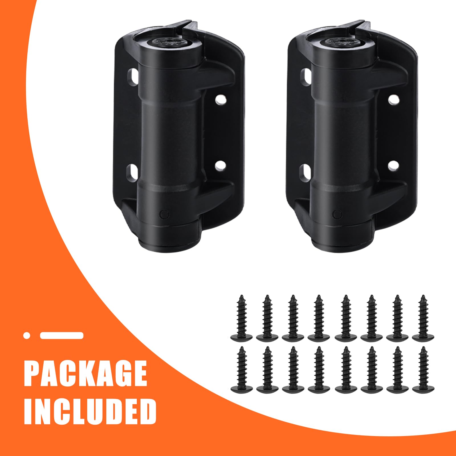 Snapklik.com : Heavy Duty Gate Hinges, Adjustable Gate Hinges For Self ...