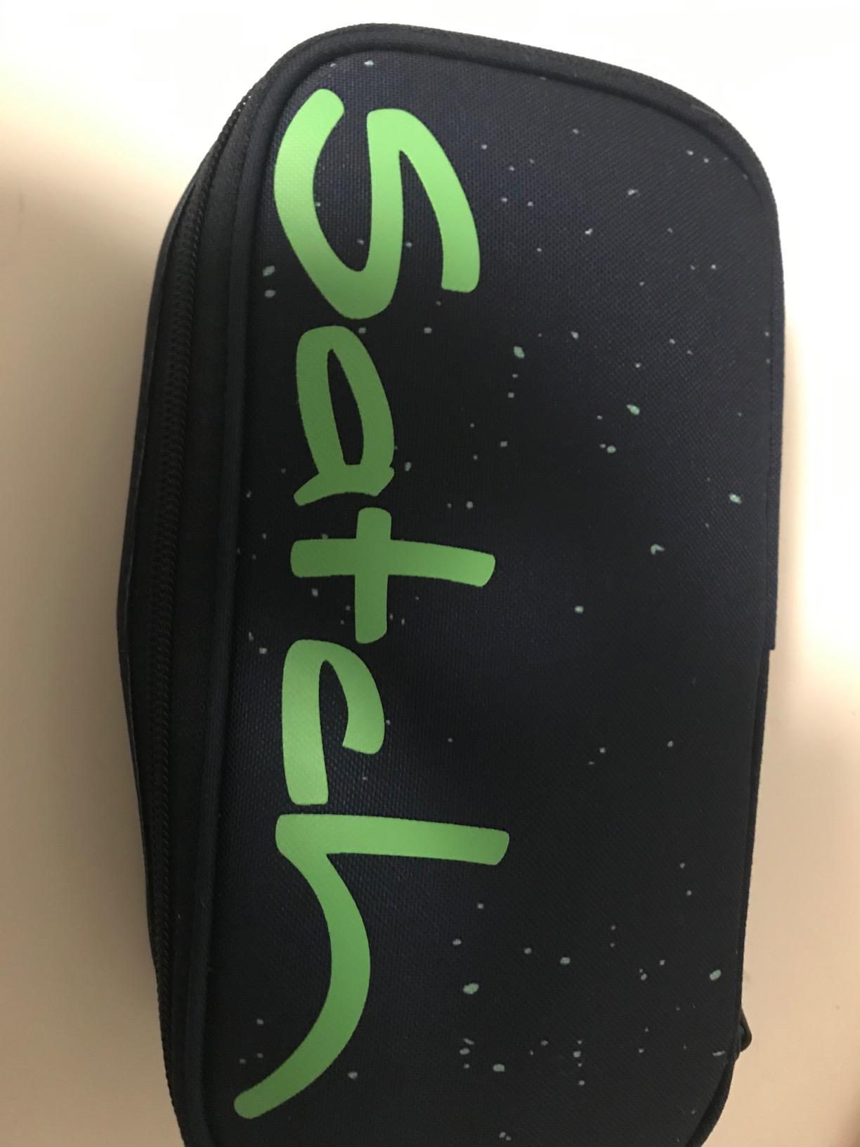 SATCH Space Race Federmäppchen, 22 cm, 0.3 Liter, Blue Green Speckled ...