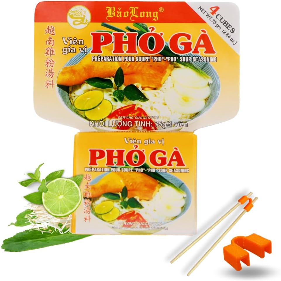 Amazon.com: 3 PacksPHO Spice Cubes Chicken Flavor Soup Seasoning (3 ...