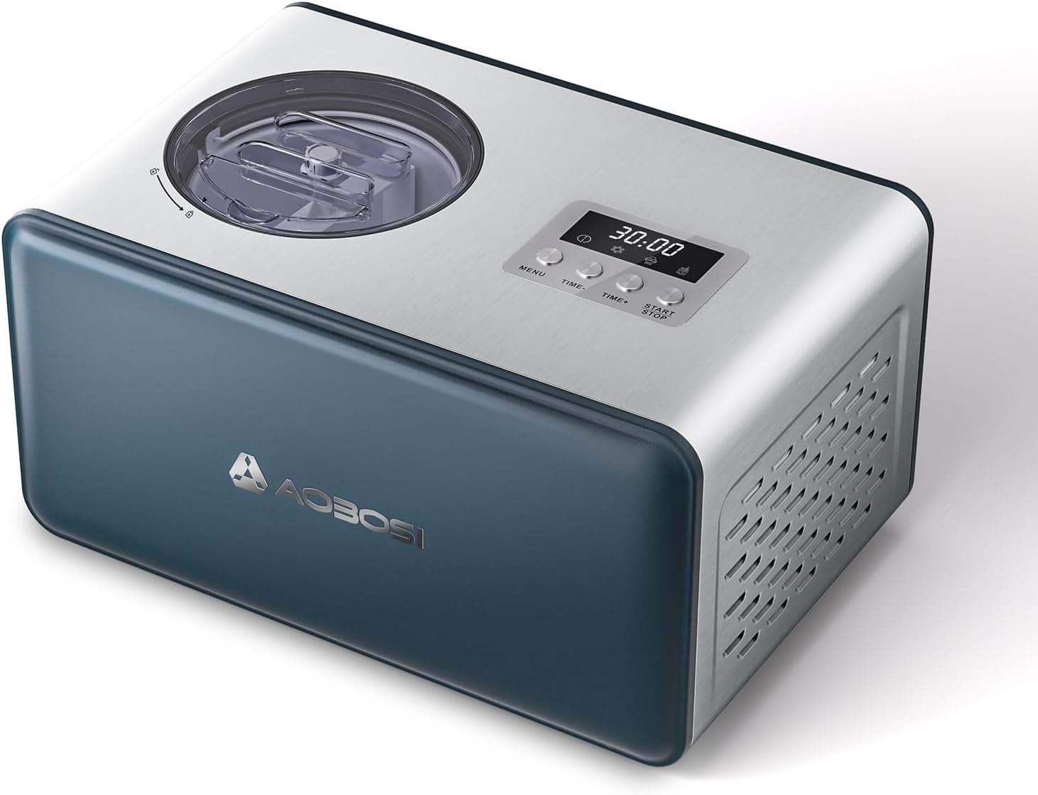 Amazon.com: COUPLUX 2.64 Quart Ice Cream Maker with Built-in Compressor ...