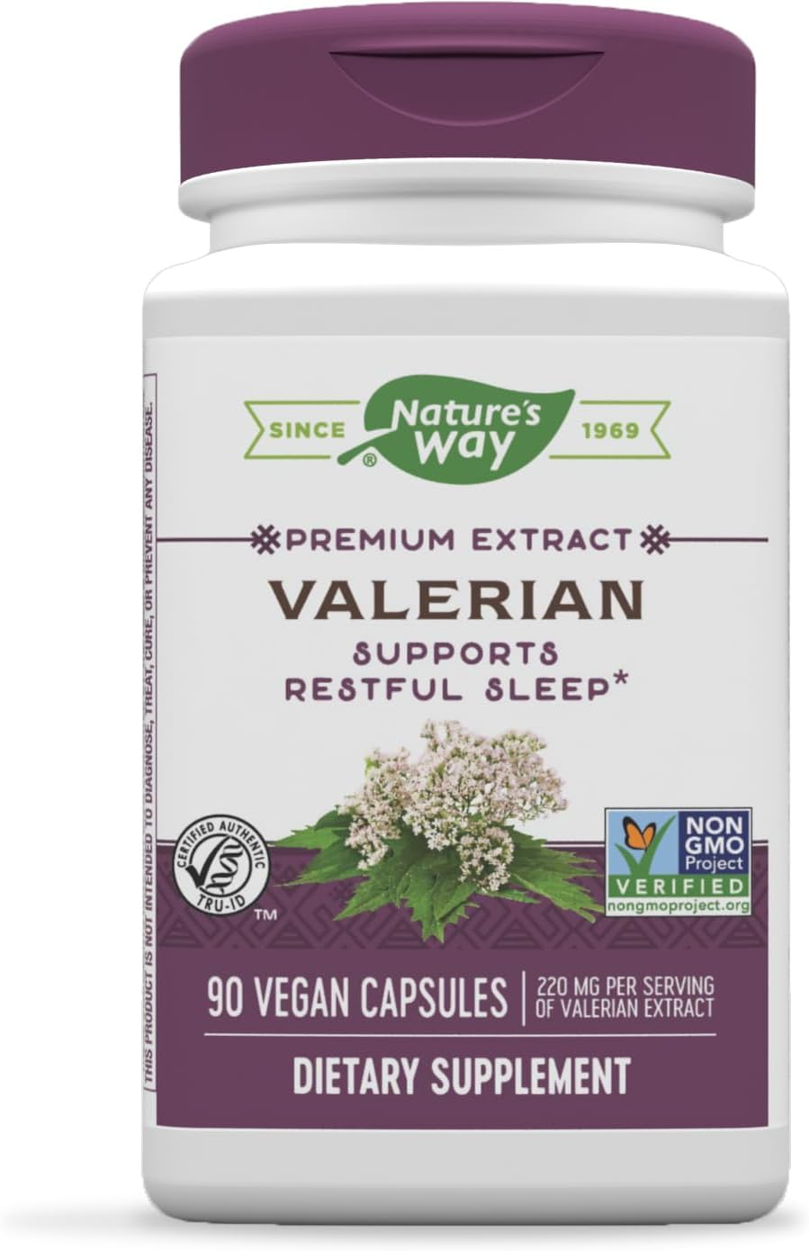 Amazon.com: Nature's Way Valerian Premium Extract - 220 mg of valerian ...