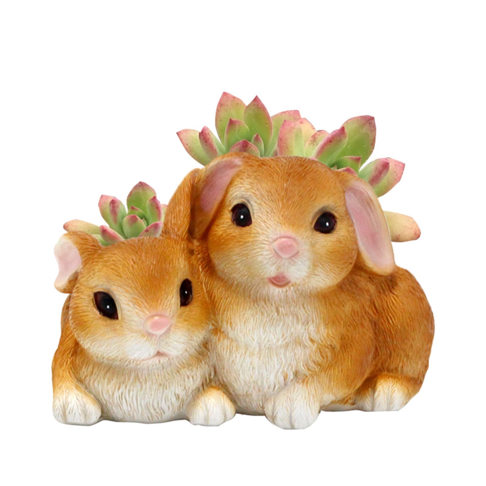 Amazon.com : KOCNYDEY Bunny Pot, Small Succulent Pots with Drainage ...