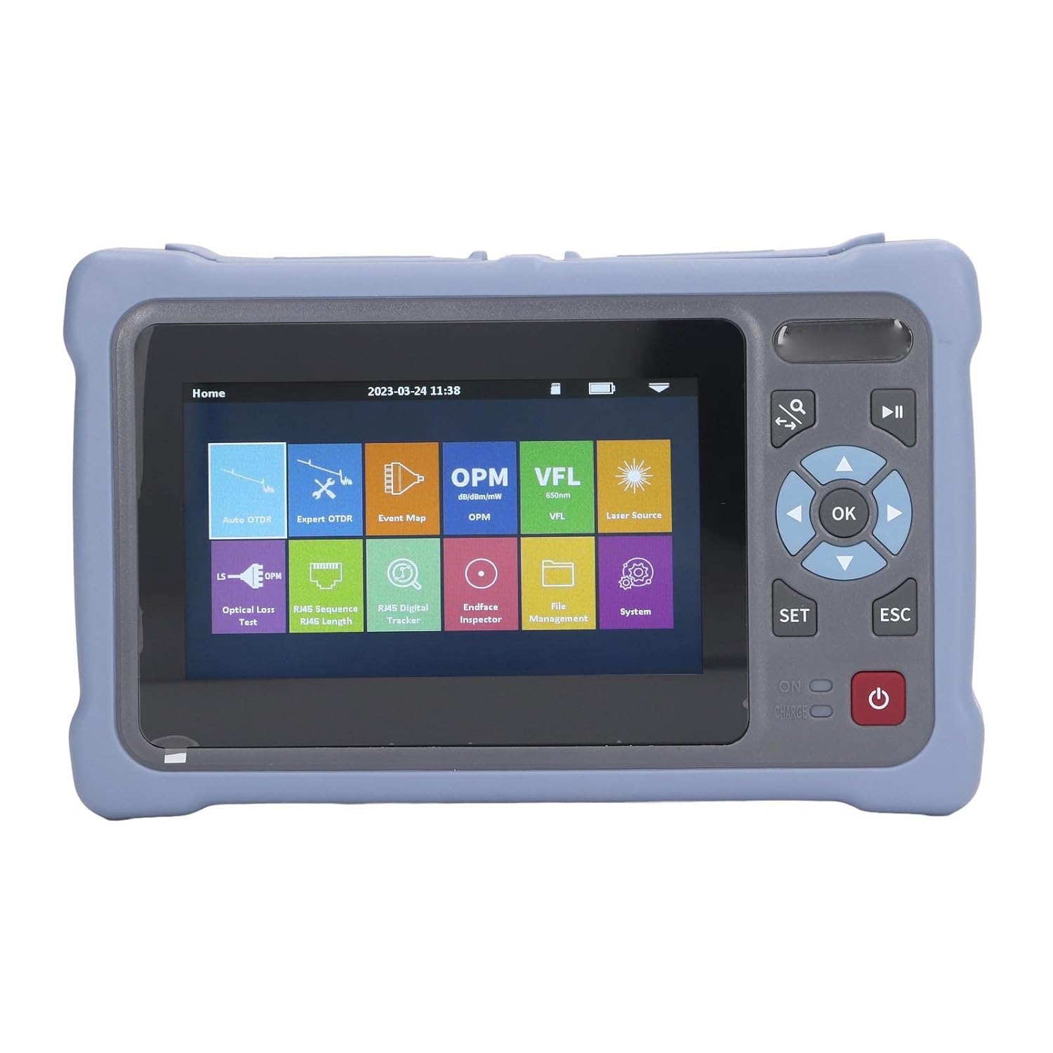 Mini-OTDR-Tester, 10 MW Ausgangsleistung, 1550 Nm Testwellenlänge, 4,3 ...