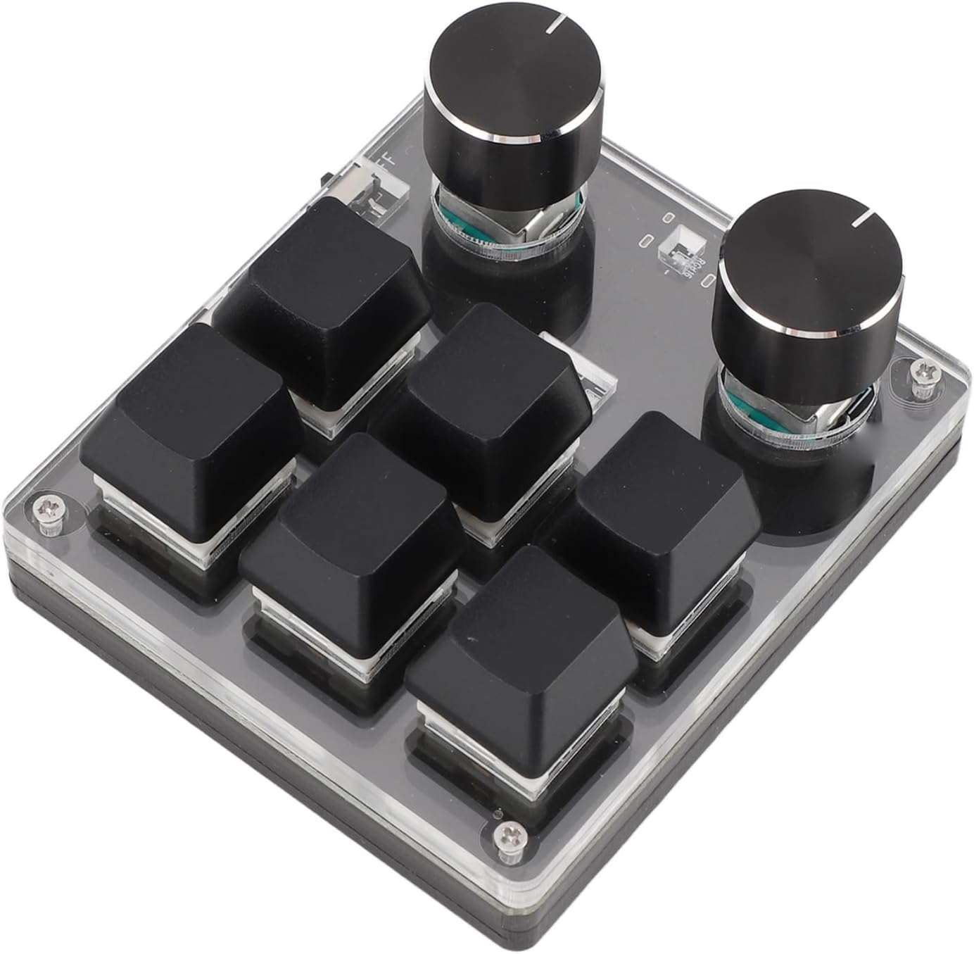 Mini Macro Mechanical Gaming Keyboard, Convenience Programmable One Key Open Custom Red Switch ...