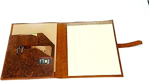 Amazon.com : JJNUSA Genuine Leather Journal Writing Pad for Tops Legal ...