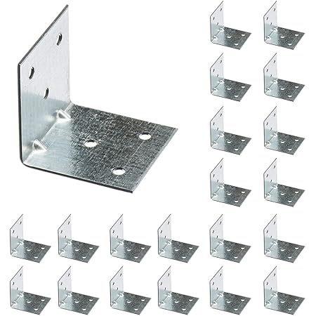 VHG Winkelverbinder mit Sicke 15er Set (50 x 50 x 50 x 1.5)- 90 Grad L ...