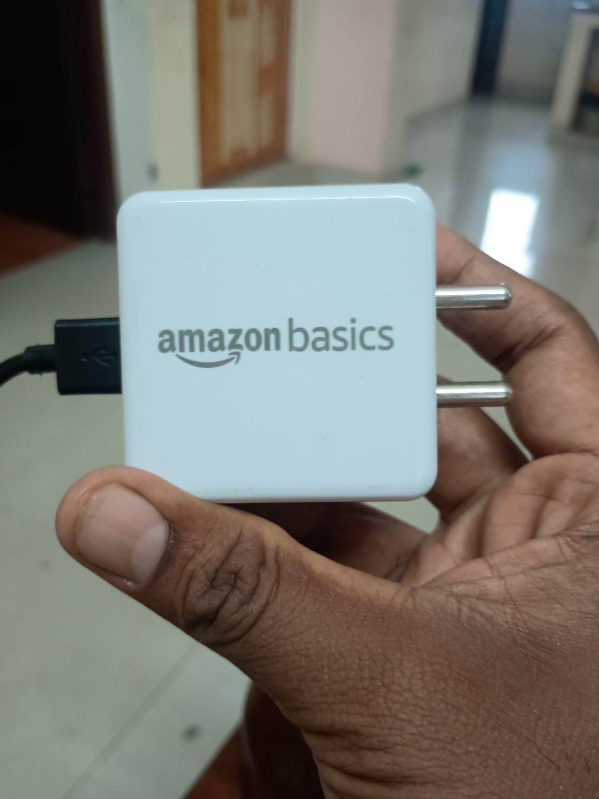 Amazon Basics 22.5W USB-A Charger + Type A to Type C PVC Cable | Fast ...