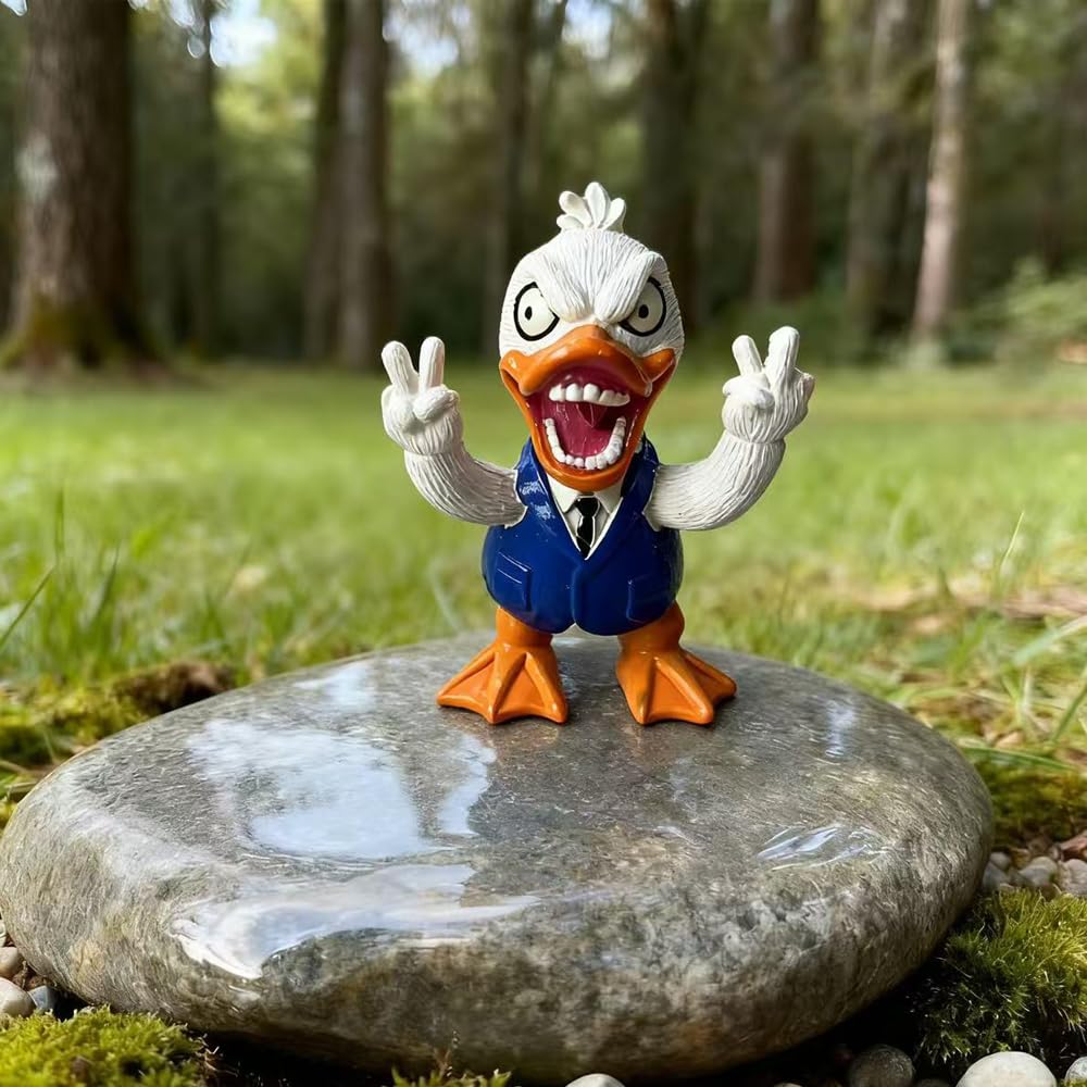 Snapklik.com : Funny Middle Finger Resin Garden Statue, Middle Finger ...