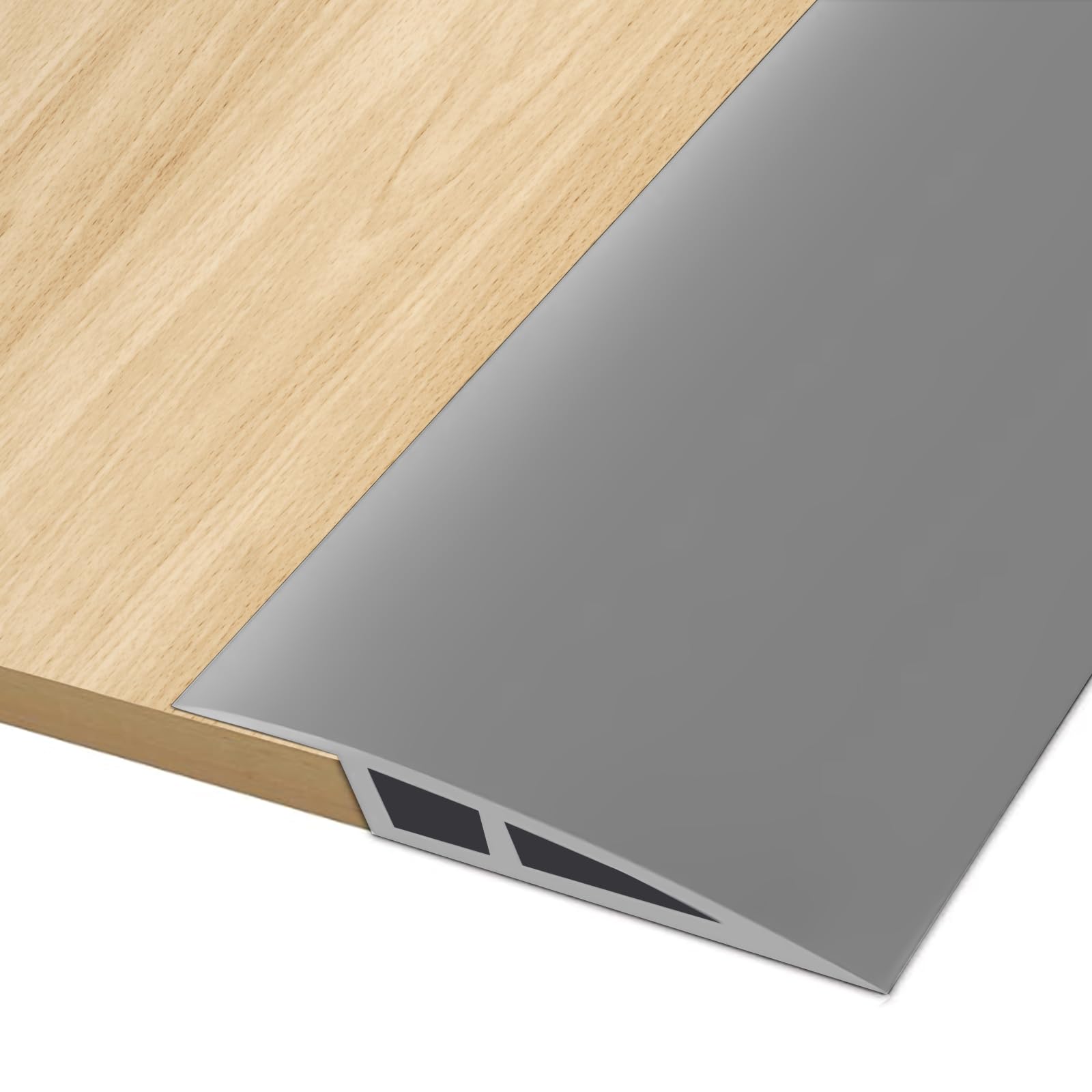 Hengrongshen PVC Door Threshold Strip, 2 m Transition Profile, Self ...