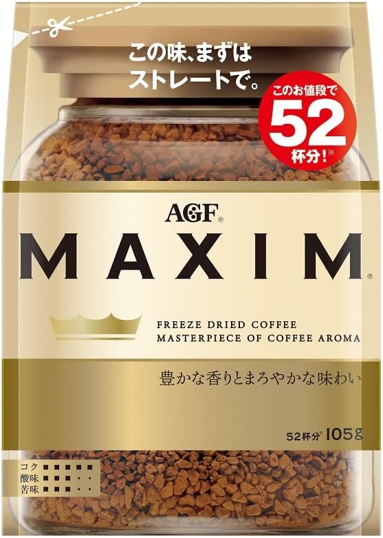 Amazon | AGF マキシム袋 105g | AGF | インスタント・スティック 通販