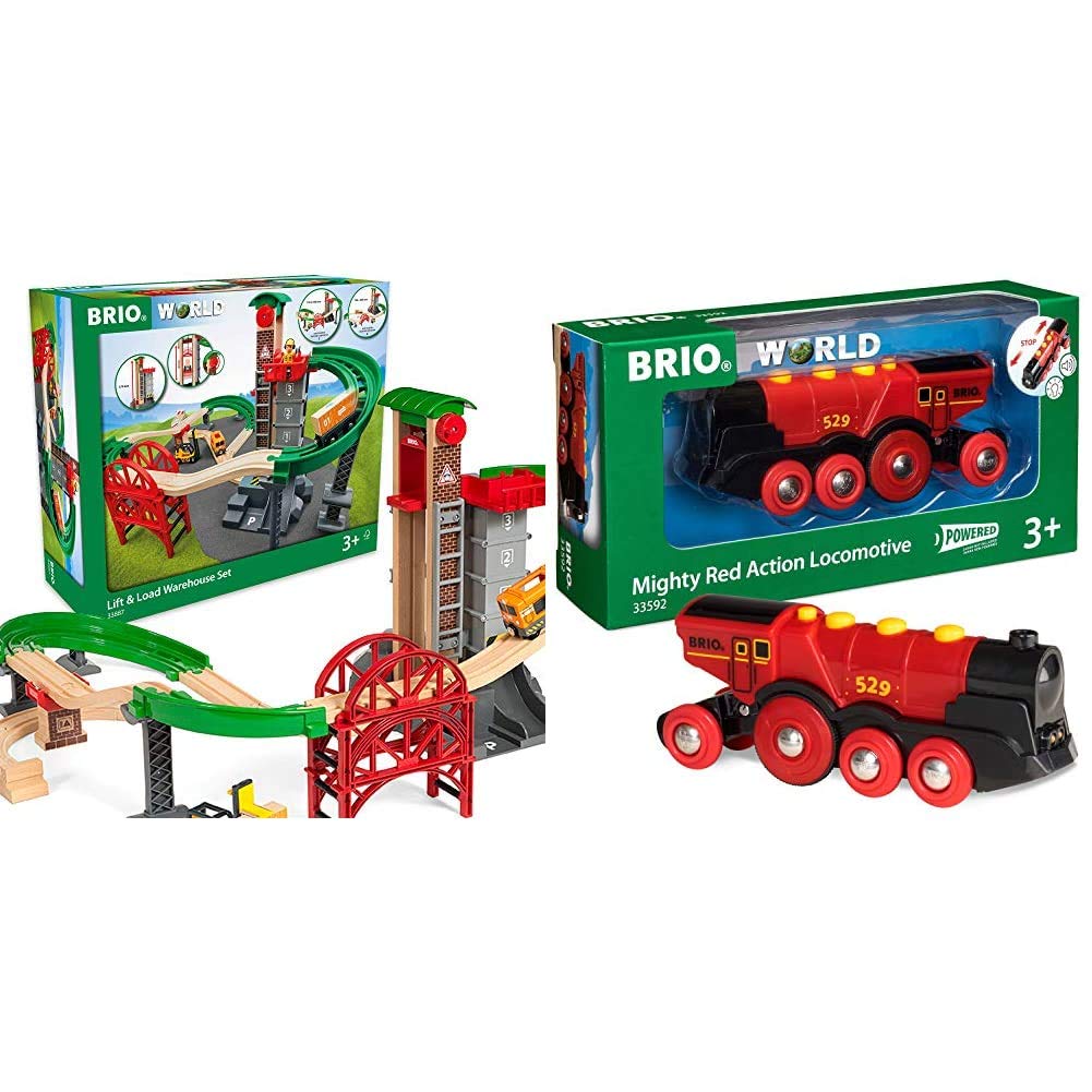 Brio World Lift And Load Warehouse Set 32 Piece Train | Desertcart Morocco