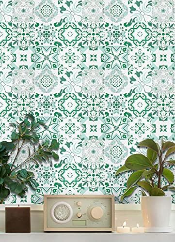 Orainege Tiles Contact Paper Kitchen Backsplash Wallpaper Peel and ...
