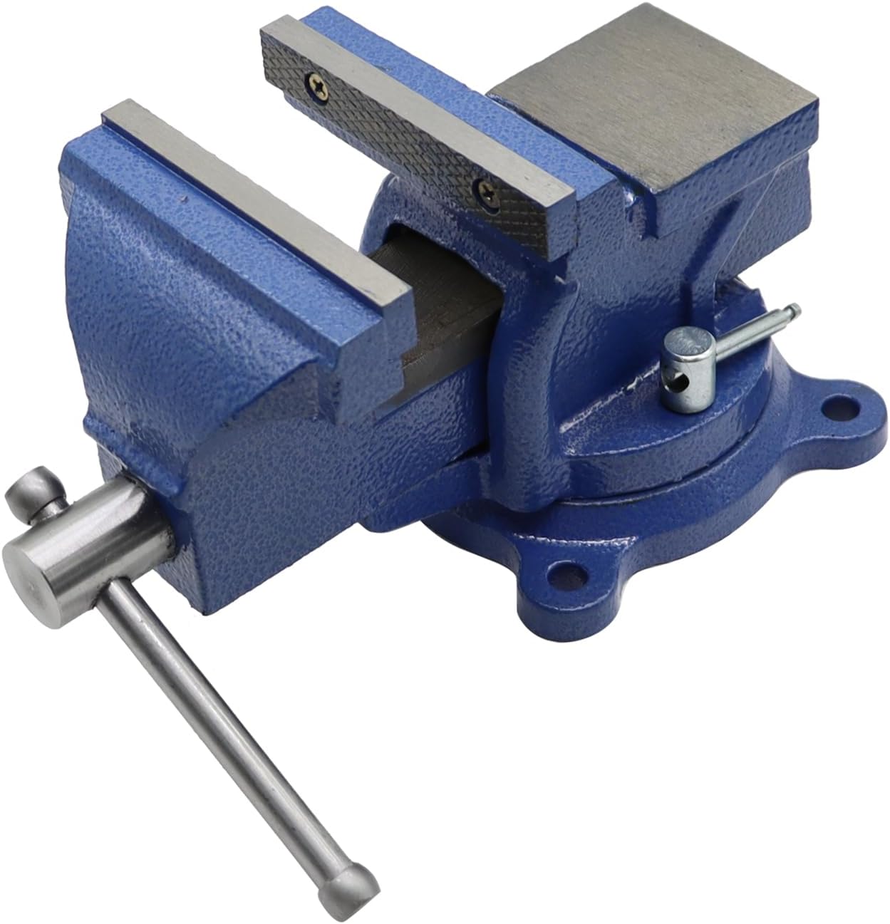Amazon.com: Nakkaa 4" Bench Vise Ductile Cast Iron Bench Vise with 360 ...