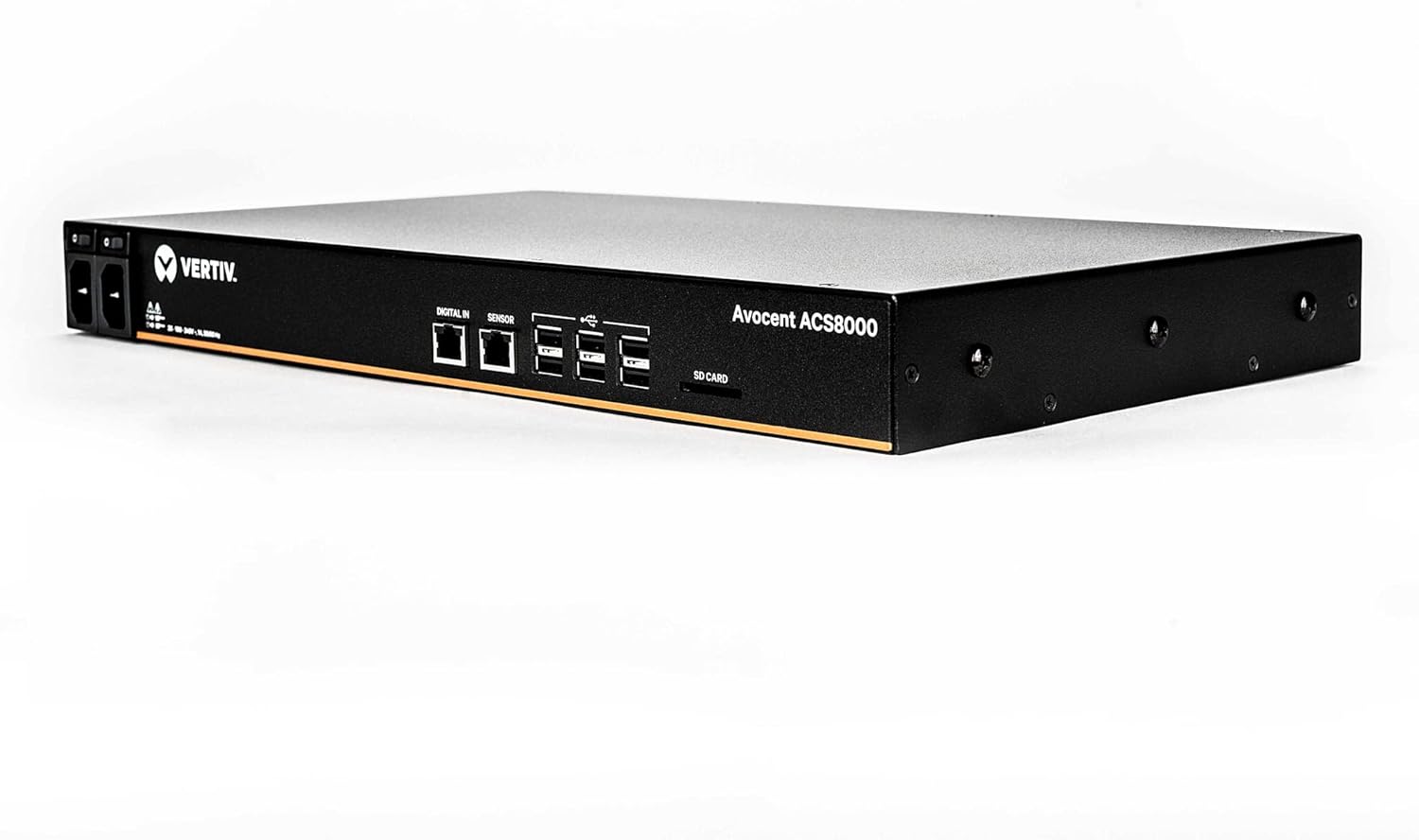 VERTIV 8-Port ACS8000 Console System W Dual AC Powers Analog Modem ...