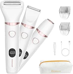 Amazon.com: MAXGROOM Electric Razors for Women - 3 in 1 Waterproof ...