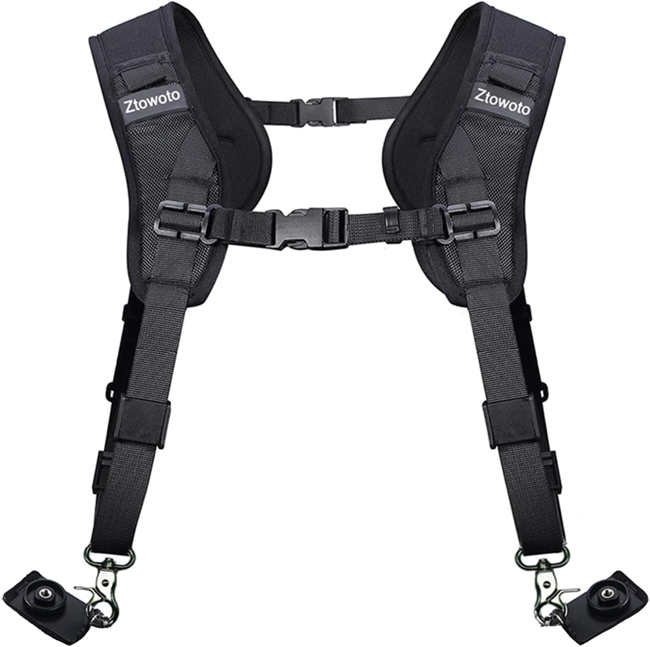 Amazon.com : OP/TECH USA Dual Camera Harness – Comfortable Neoprene SLR ...
