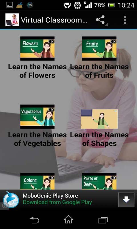 Virtual Classroom for Kids - Learning Videos:Amazon.it:Appstore for Android