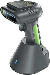 Tera RFID Wireless Barcode Scanner: 1D 2D QR Code & UHF RFID 5000mAh ...