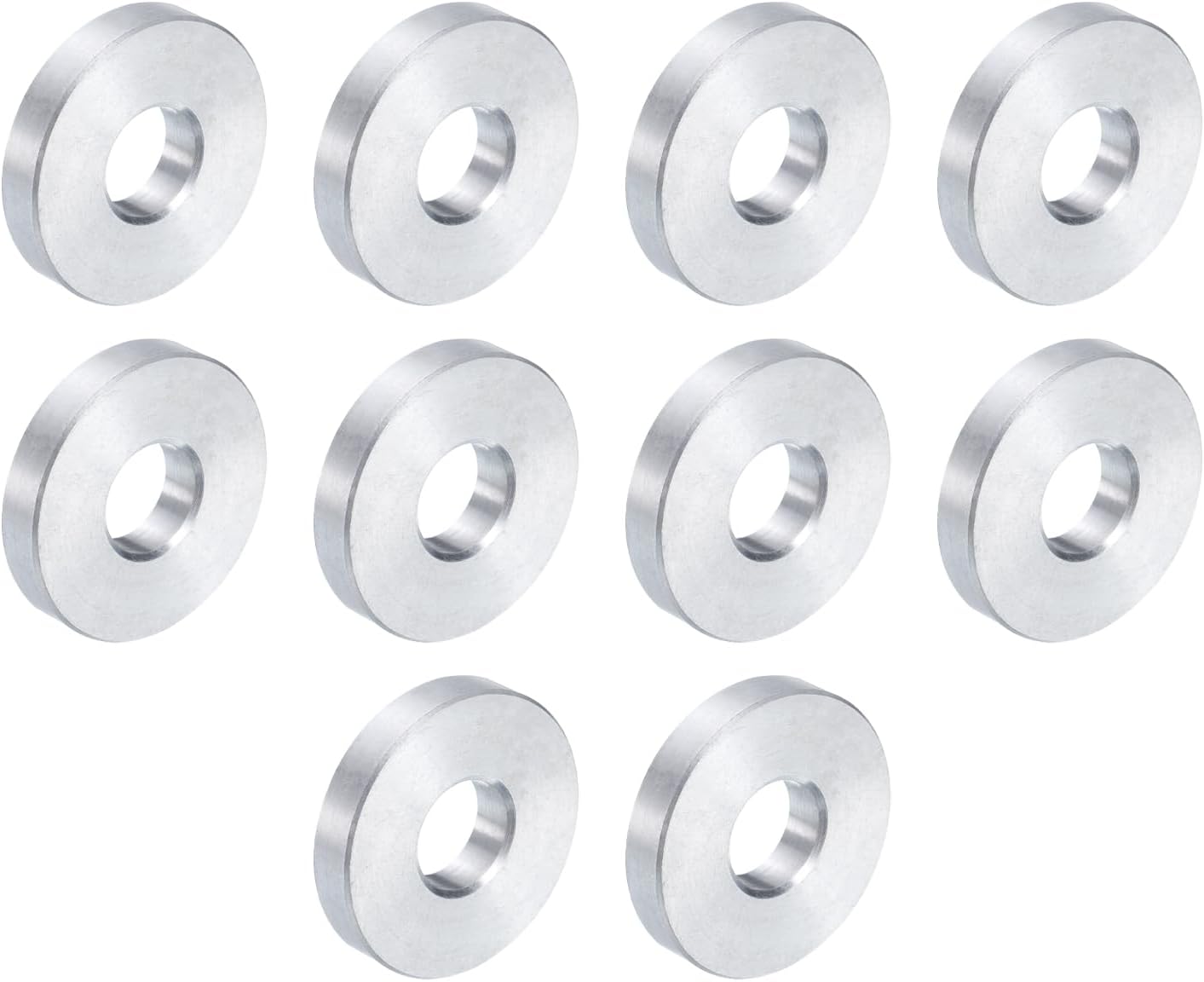 Amazon.com: uxcell 10pcs Aluminum Spacer 3/8" Bore x 1" OD x 3/16 ...