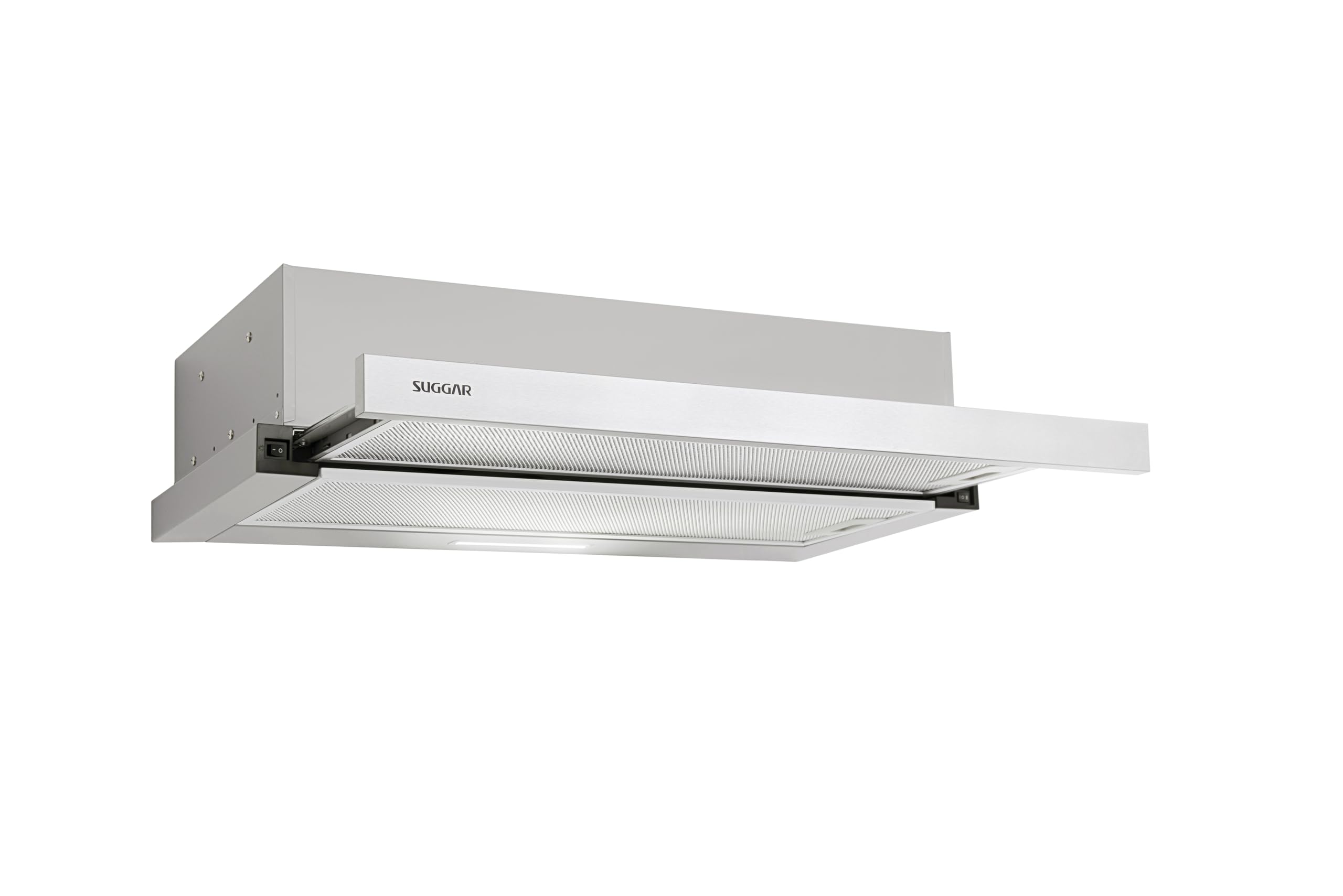 SUGGAR DEPURADOR DE AR SLIM DE EMBUTIR 80CM FRONTAL INOX 110V DE81IX ...
