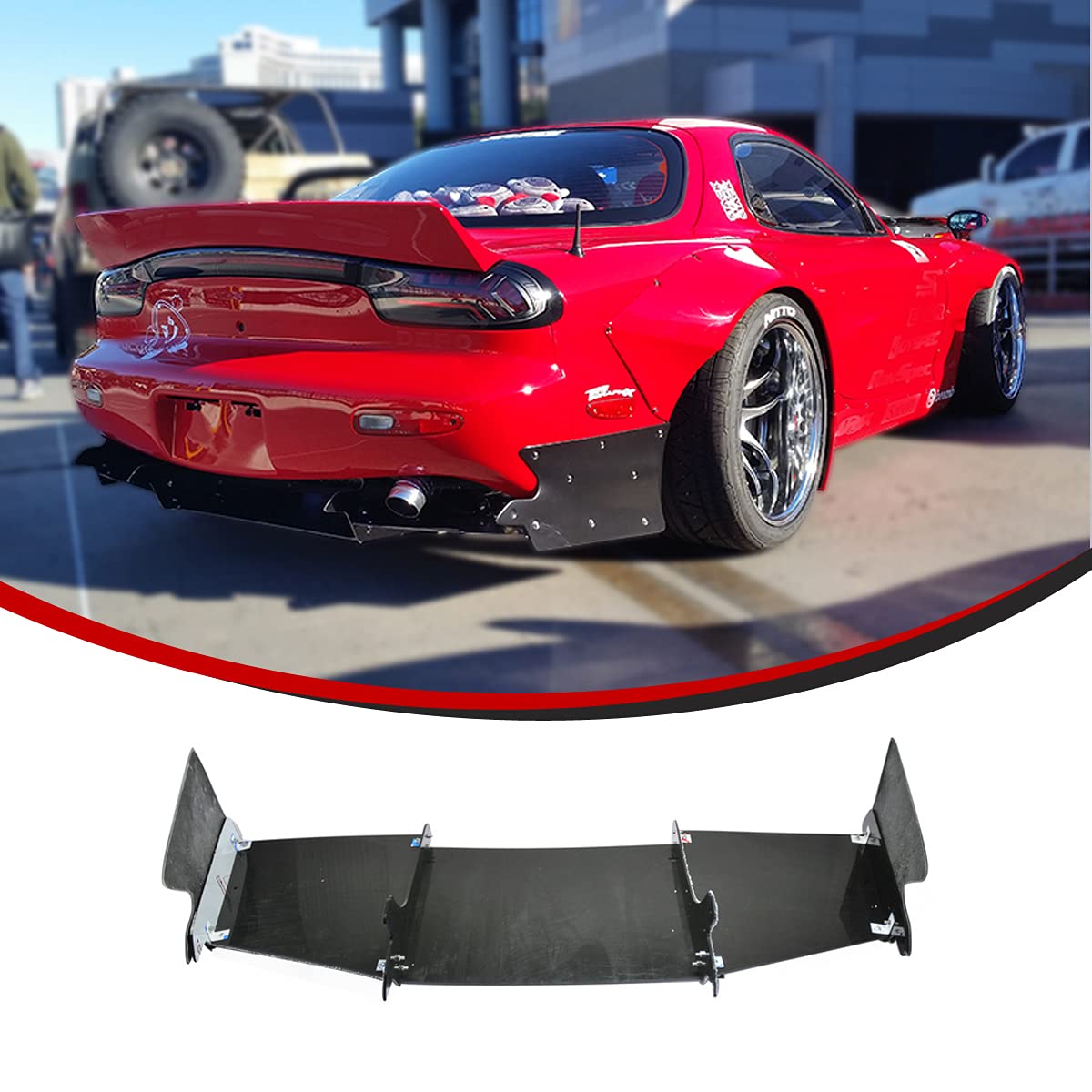 Buy For MAZDA RX7 FD FD3S RB Rear Diffuser Under Bumper Lip FRP ...