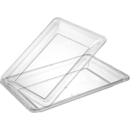 Amazon.com: Plasticpro Plastic Serving Trays - Serving Platters ...