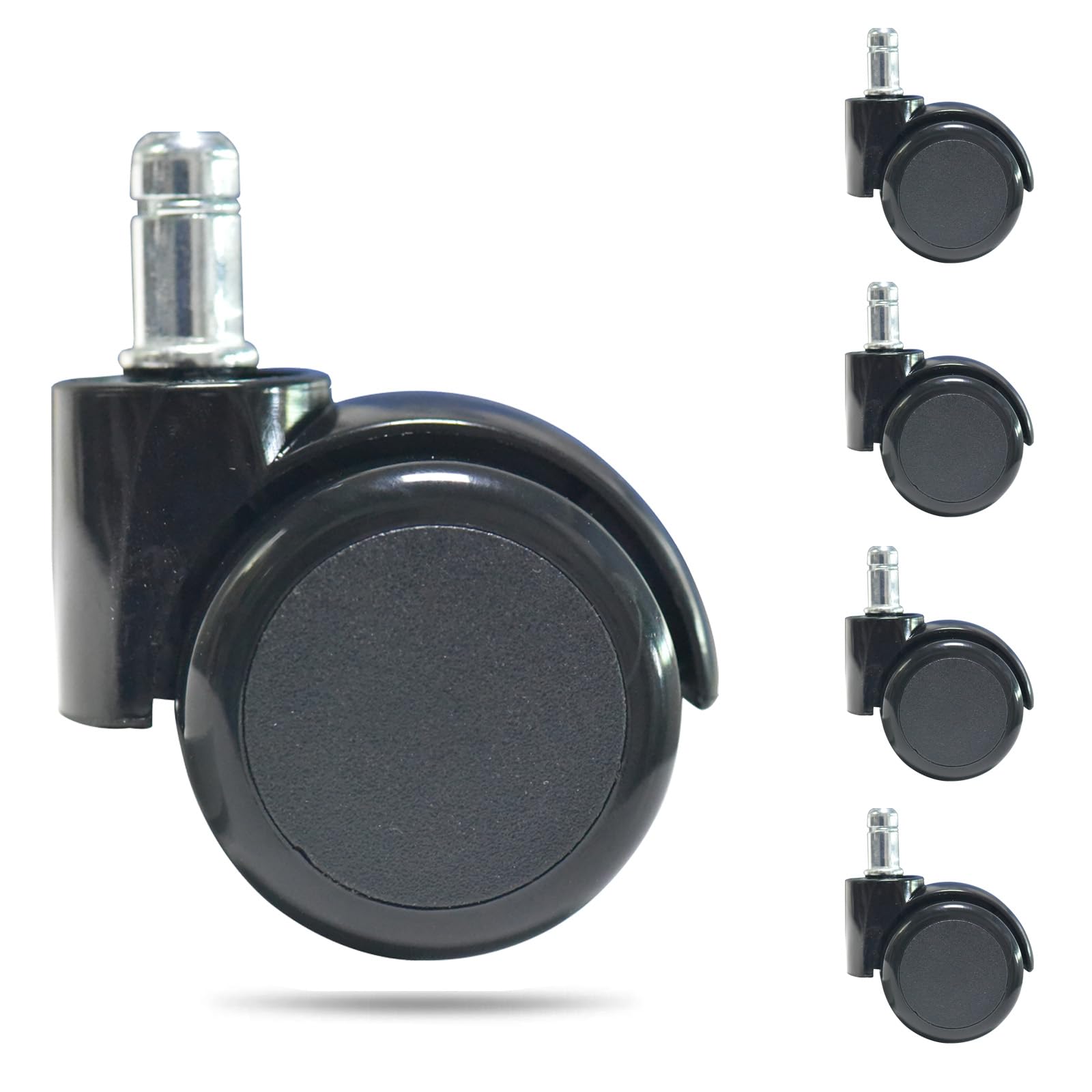 Amazon.com: 5 Pack Office Chair Wheels Heavy Duty Replacement, 360 ...