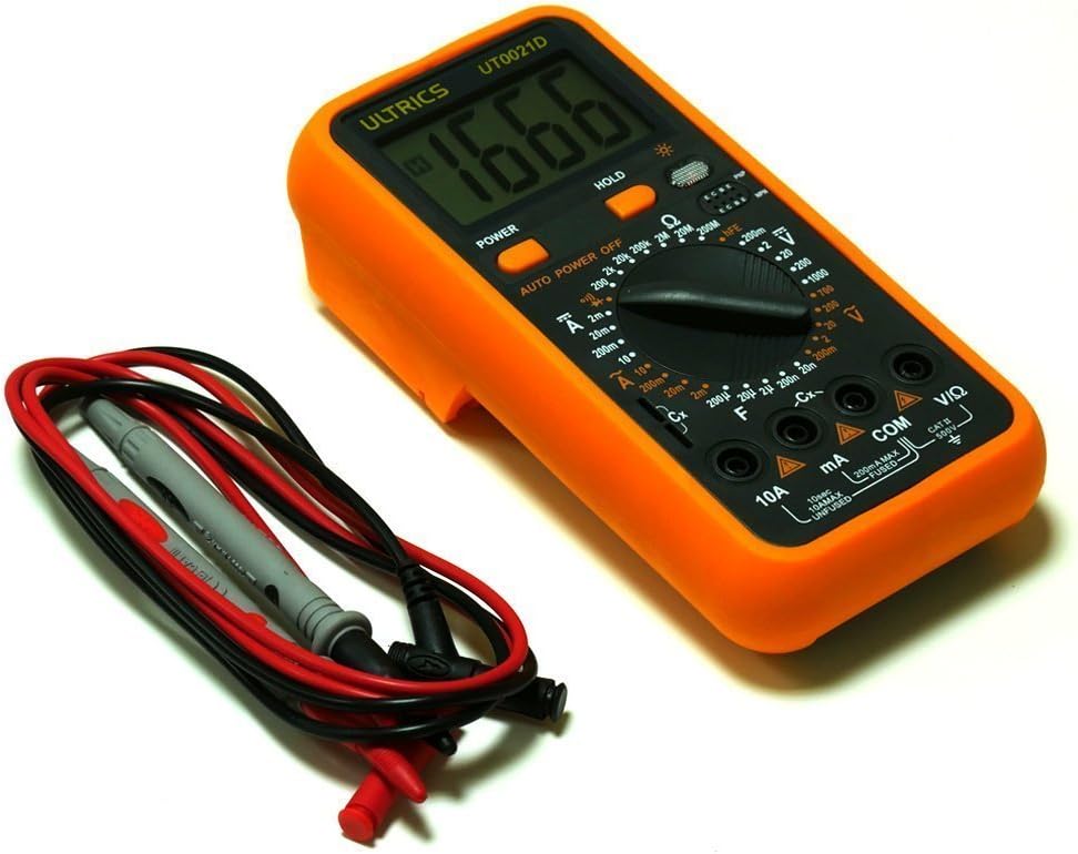 ULTRICS® Multímetro Digital LCD amperímetro amperímetro amperímetro Ohm ...