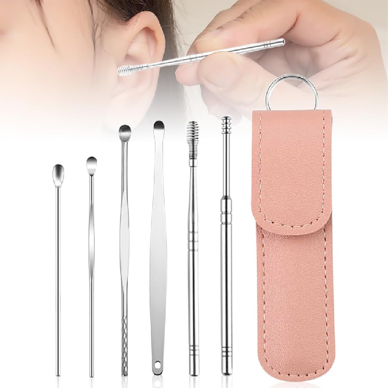 Amazon.com: Ear Wax Removal Kit, 2024 Upgrade Ear Cleaner Ear Pick ...