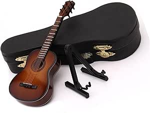 Amazon.co.jp: Mini Classical Guitar Model, Miniature Guitar Model, Mini ...