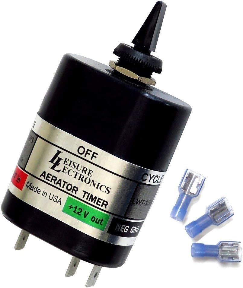 Amazon.com: Leisure Lectronics 3-Position Livewell Timer Aerator Pump ...