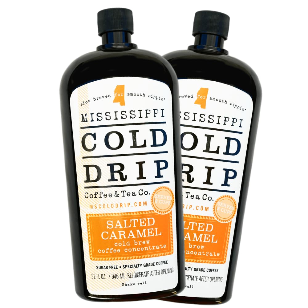 Amazon.com: MS Cold Drip Double Salted Caramel Coffee Concentrate (32 ...