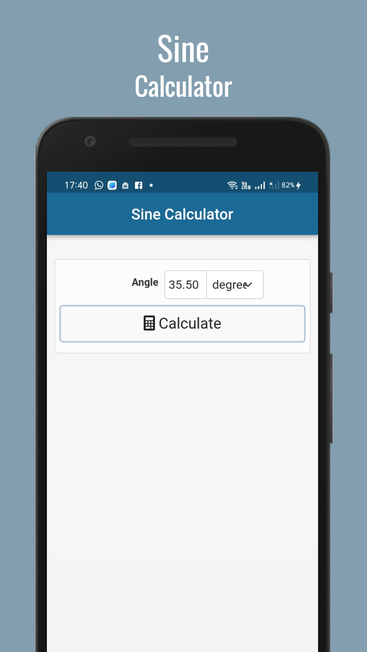 Sine Calculator - App on Amazon Appstore