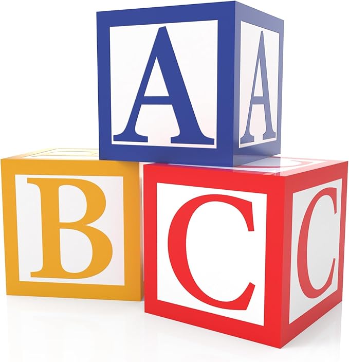 Amazon.com: 3 Pieces ABC Balloon Box Back to School Party Decoration 12 ...