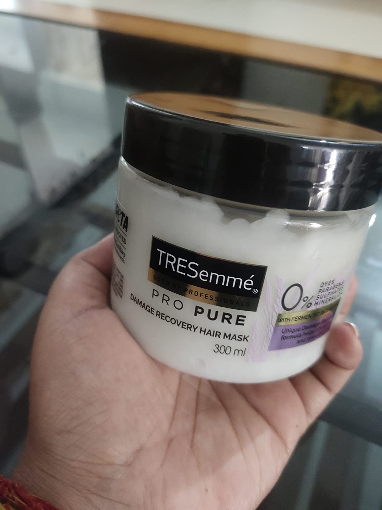 TRESemme Pro Pure Damage Recovery Mask, with Fermented Rice Water ...