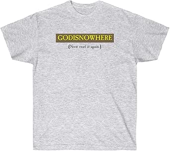 Amazon.com: GODISNOWHERE - God is Nowhere - God is Now Here - Christian ...