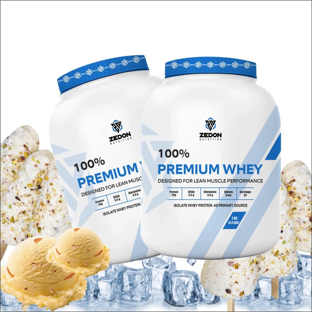Zedon Nutrition Premium 100% Whey Isolate Protein Source | 25g Protein ...