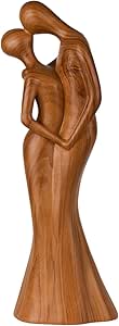 Amazon.com: 15'' Romantic Sculpture Lover Kiss Abstract Figurative ...