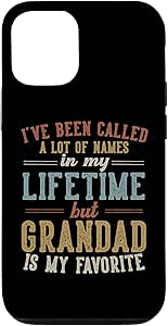 Amazon.co.jp: iPhone 13 Grandad Is My Favorite Name - Father's Day ...
