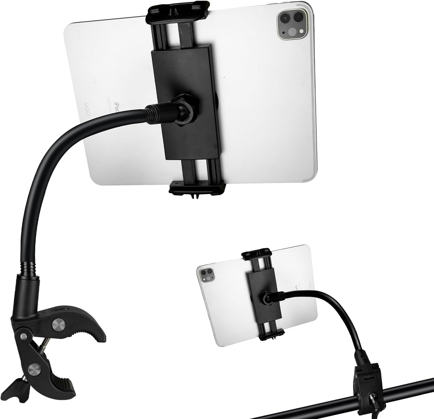 Amazon.com: Urgown Tablet Holder Mount, Adjustable Gooseneck Arm Clamp ...