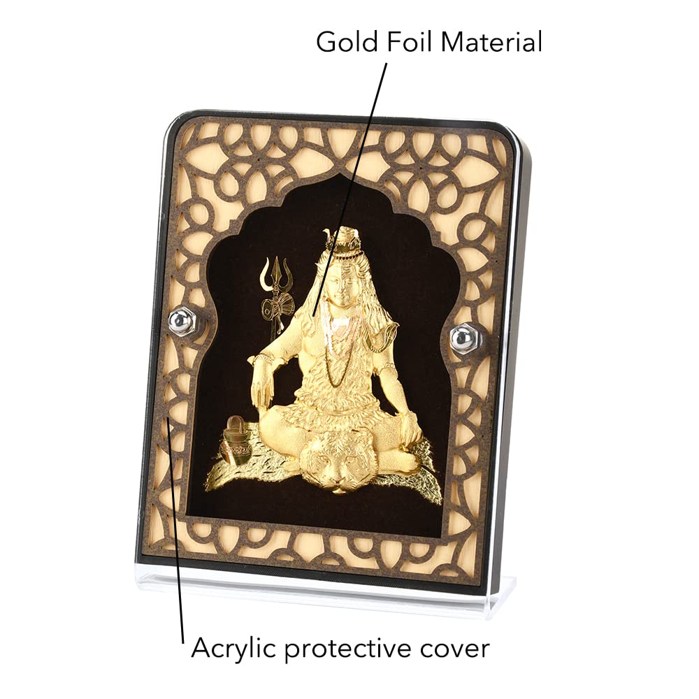 Buy Mini Shiva Statue - Hindu God and Destroyer of Evil Figure - 3.74 ...