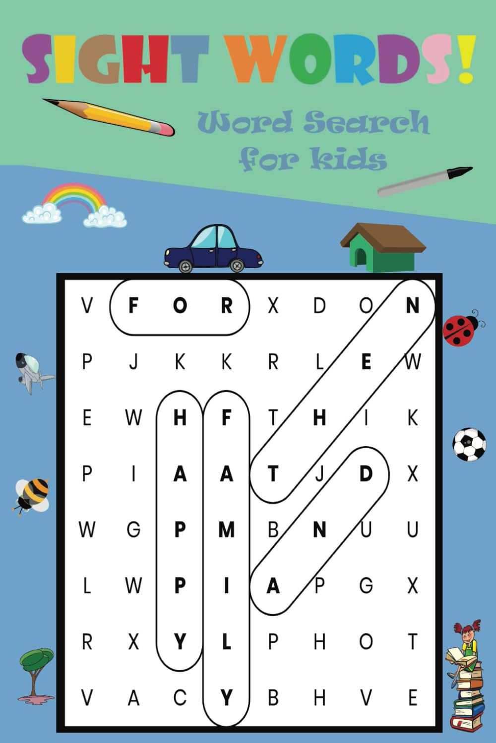 Sight Words Word Search Book: Amazing Practice for Learning Sight Words ...