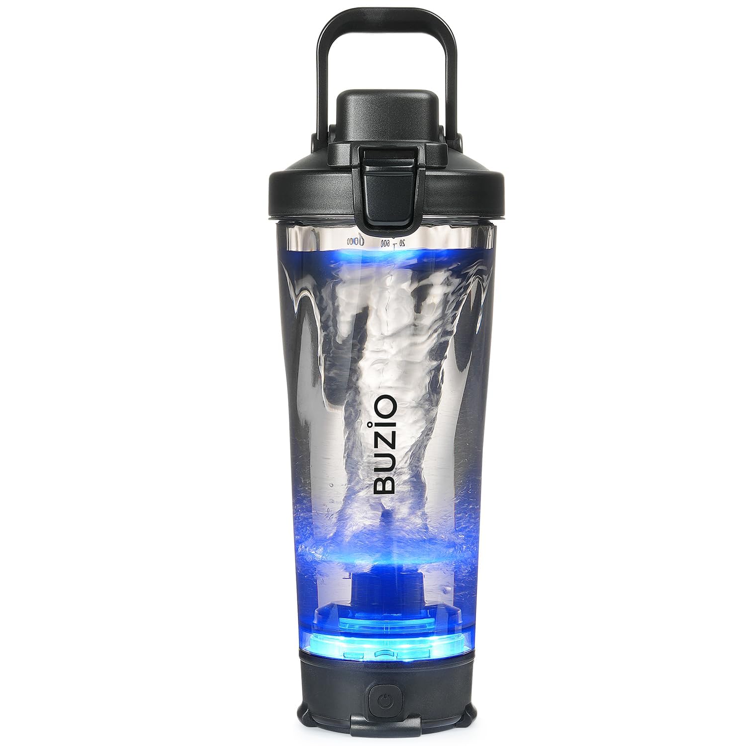 Amazon.com: BUZIO Electric Protein Shaker Bottle, 24 oz Shake Blender ...