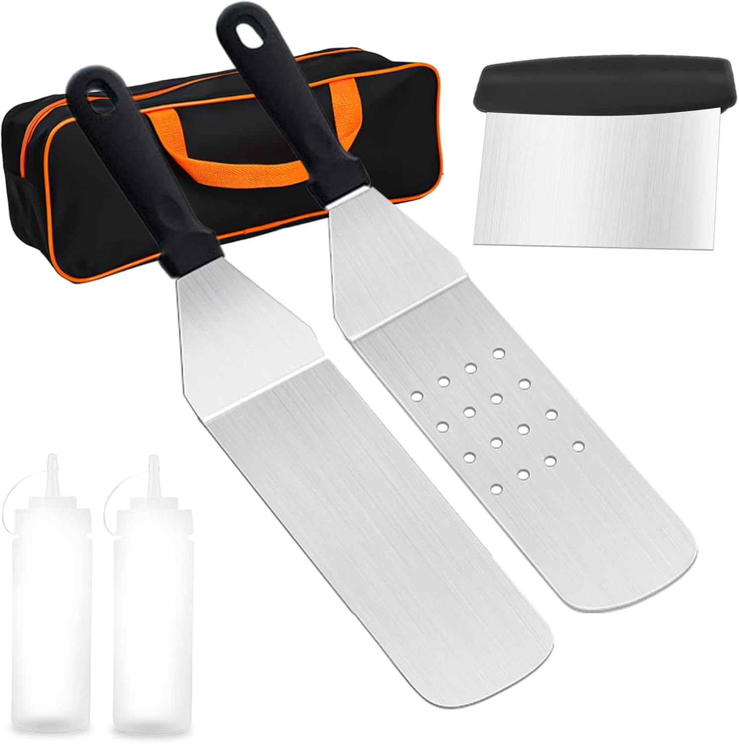 Amazon.com : Griddle Accessories Spatula Grill Kit: YIDM Flat Top Grill ...