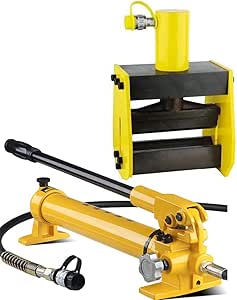 CGOLDENWALL CB-200A Hydraulic Copper Busbar Bender Bus Bar Aluminum Bending Tool Sets for 12mm ...