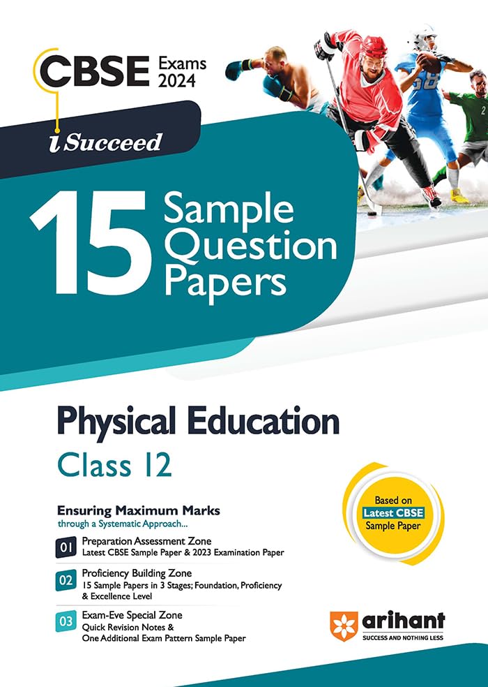 Buy Arihant CBSE Sample Question Papers Class 12 Physical Education ...
