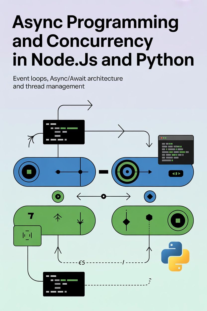 ASYNC PROGRAMMING AND CONCURRENCY IN NODE.JS AND PYTHON: Event loops async/await architecture ...