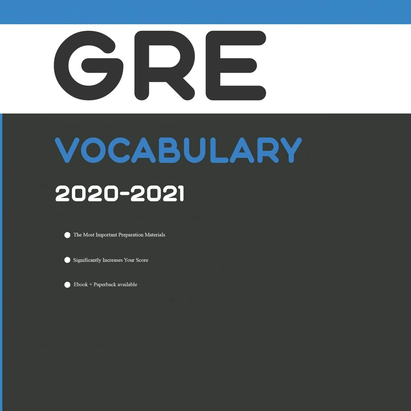 GRE Test Vocabulary 2020-2021: Words That Will Help You Complete ...
